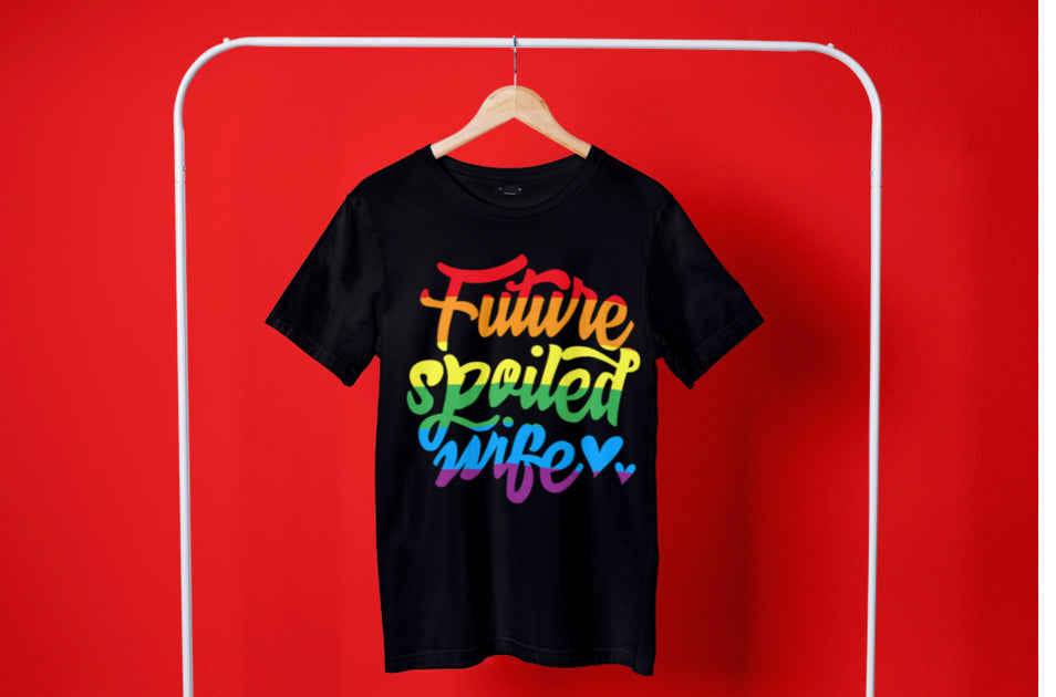 🏳️‍🌈PRIDE🏳️‍🌈Future Wife Logo Tee – Spoiled Wives Club